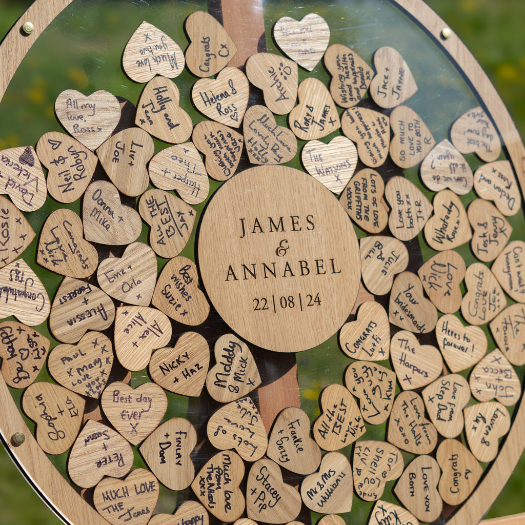 Alternative wedding dropbox guestbook – Stag Design