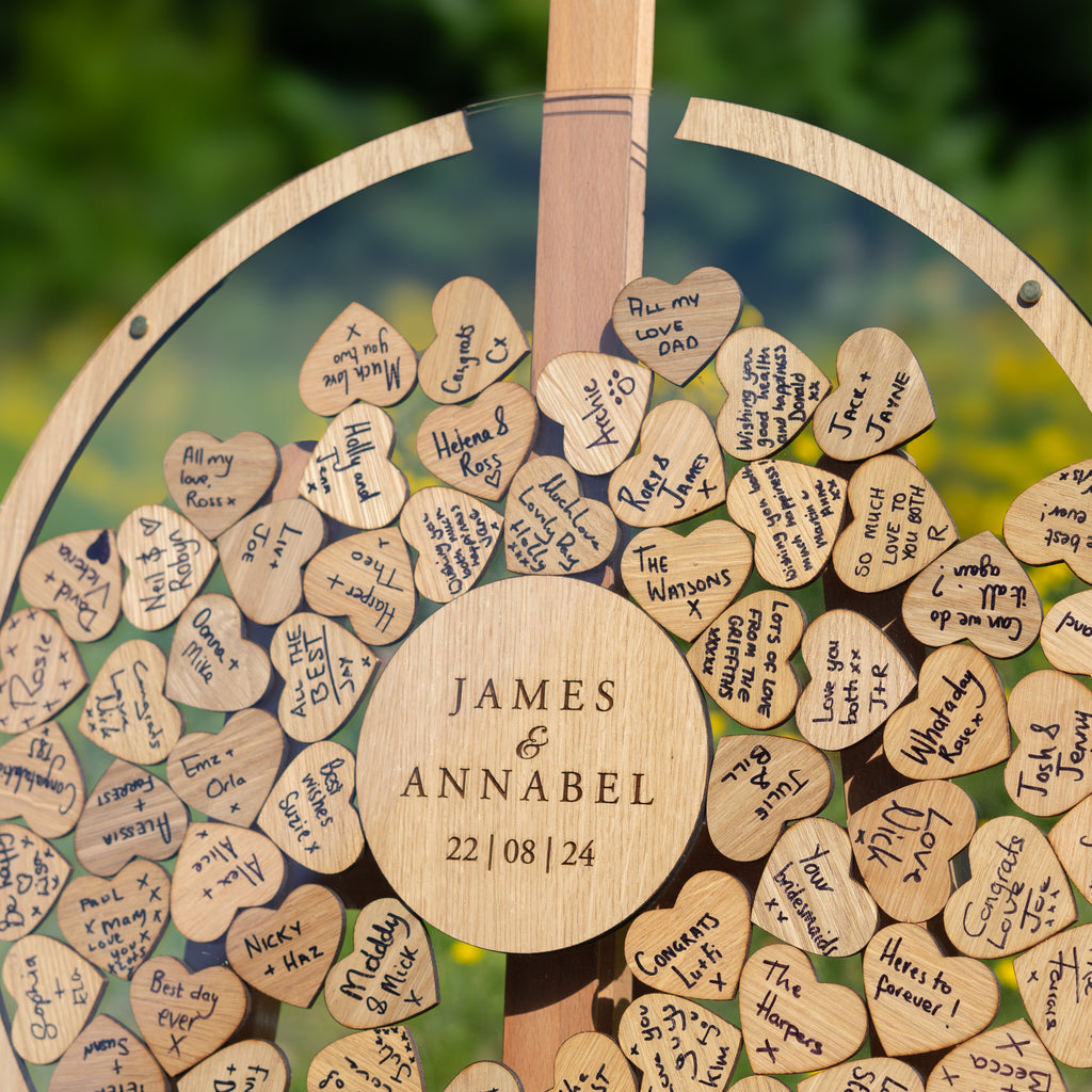 Alternative wedding dropbox guestbook – Stag Design