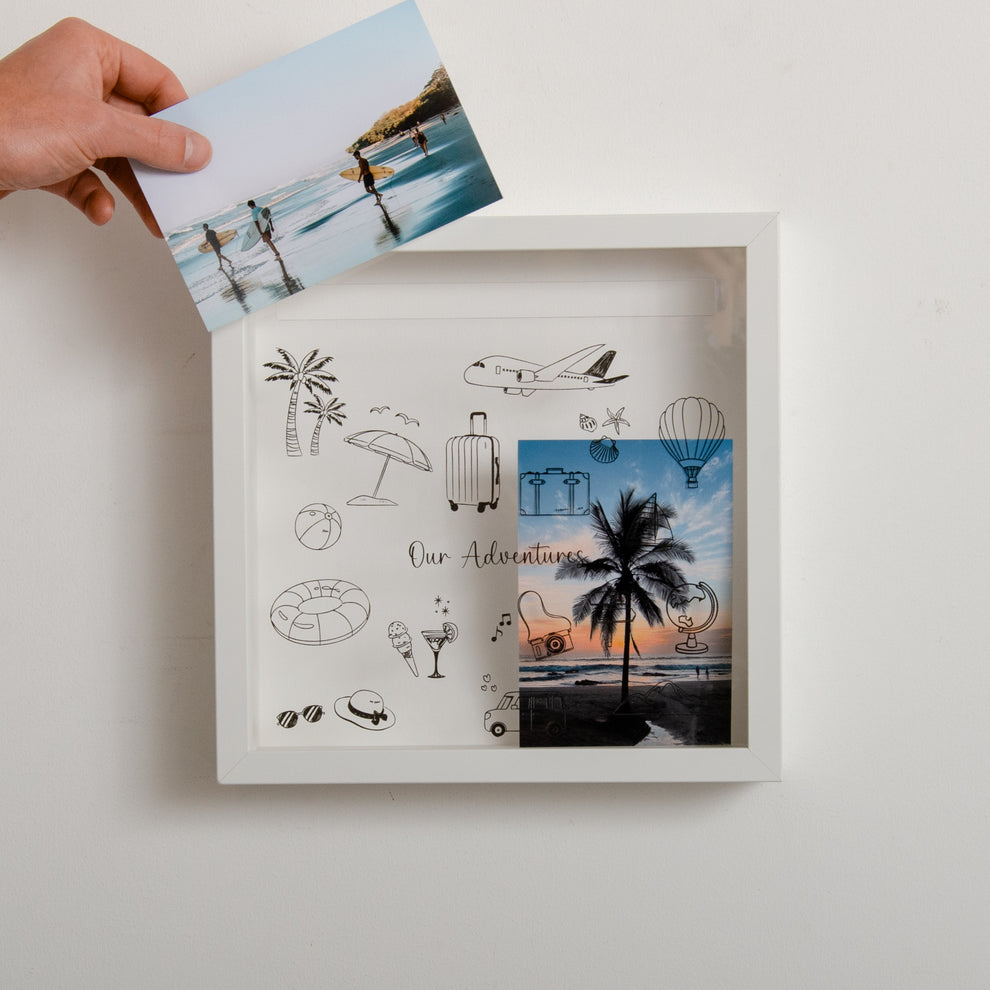 Adventure travel memory box frame – Stag Design