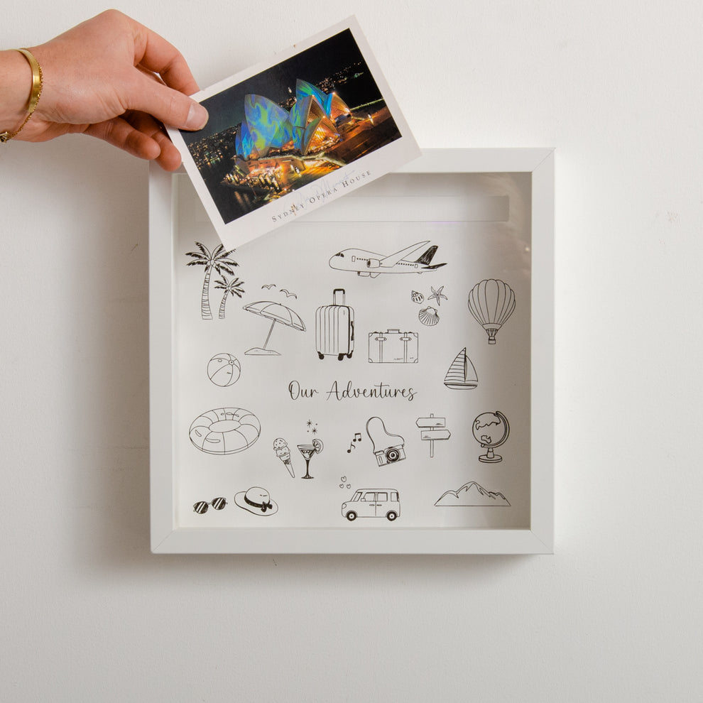Adventure travel memory box frame – Stag Design