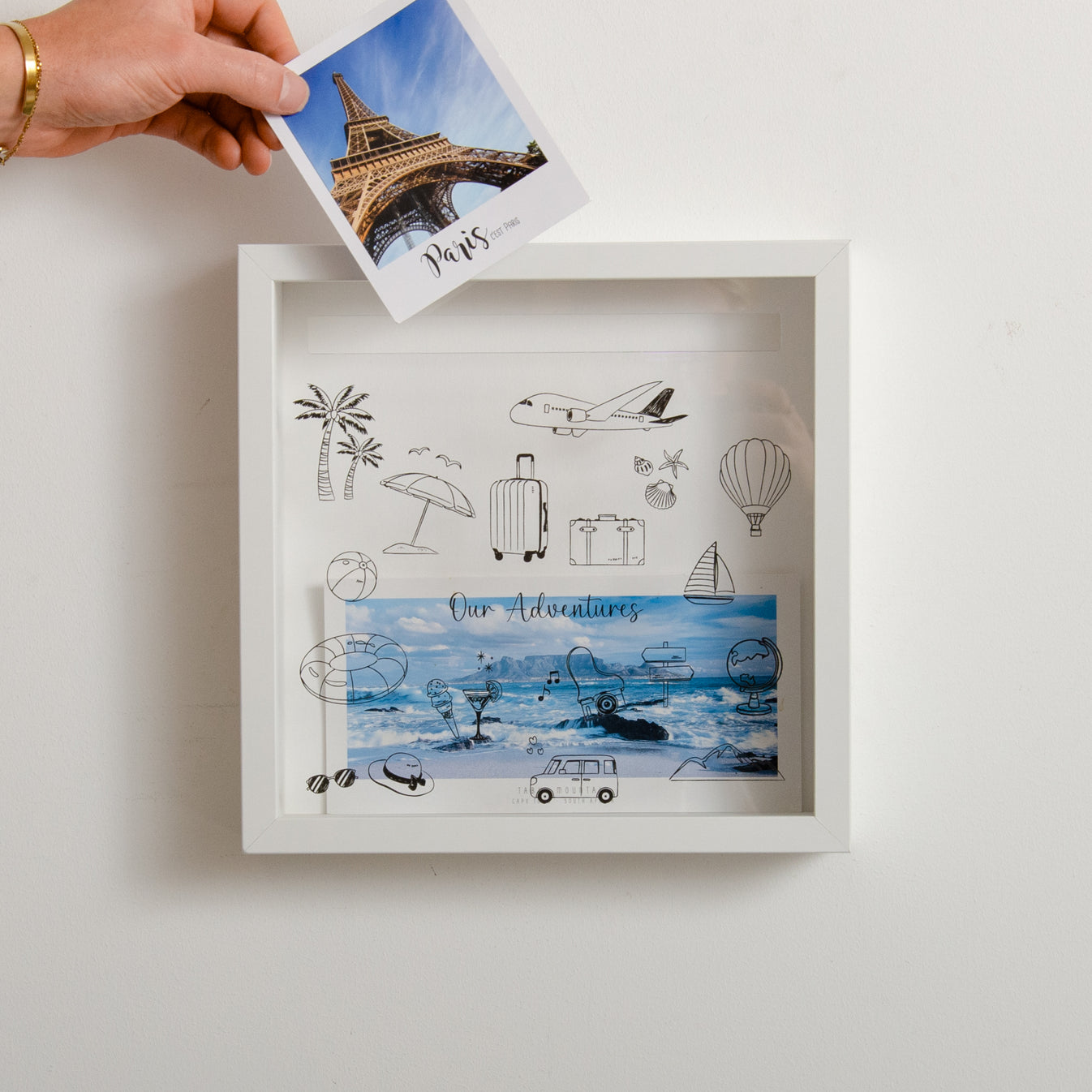 Adventure travel memory box frame – Stag Design
