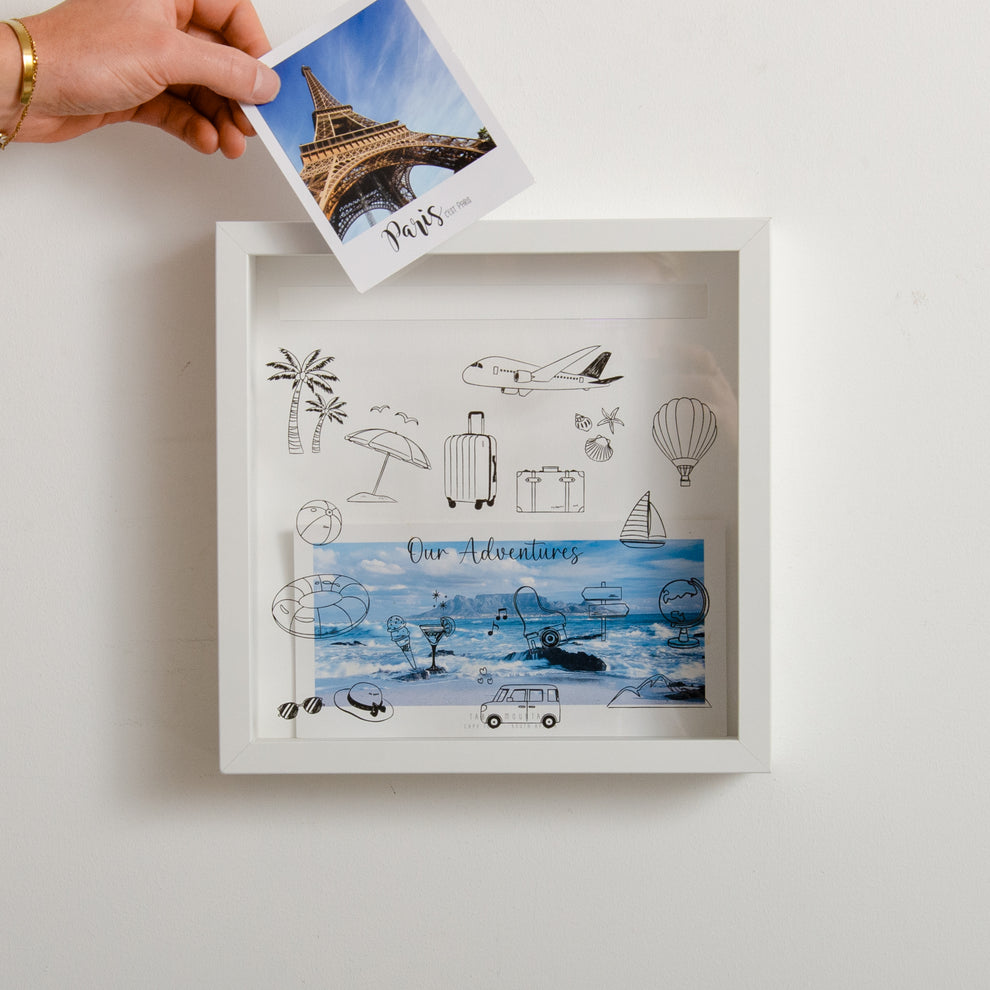 Adventure travel memory box frame – Stag Design