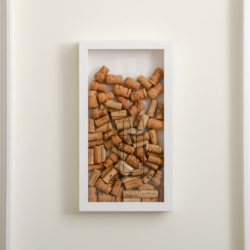 NEW! Vertical wine cork frame – Stag Design