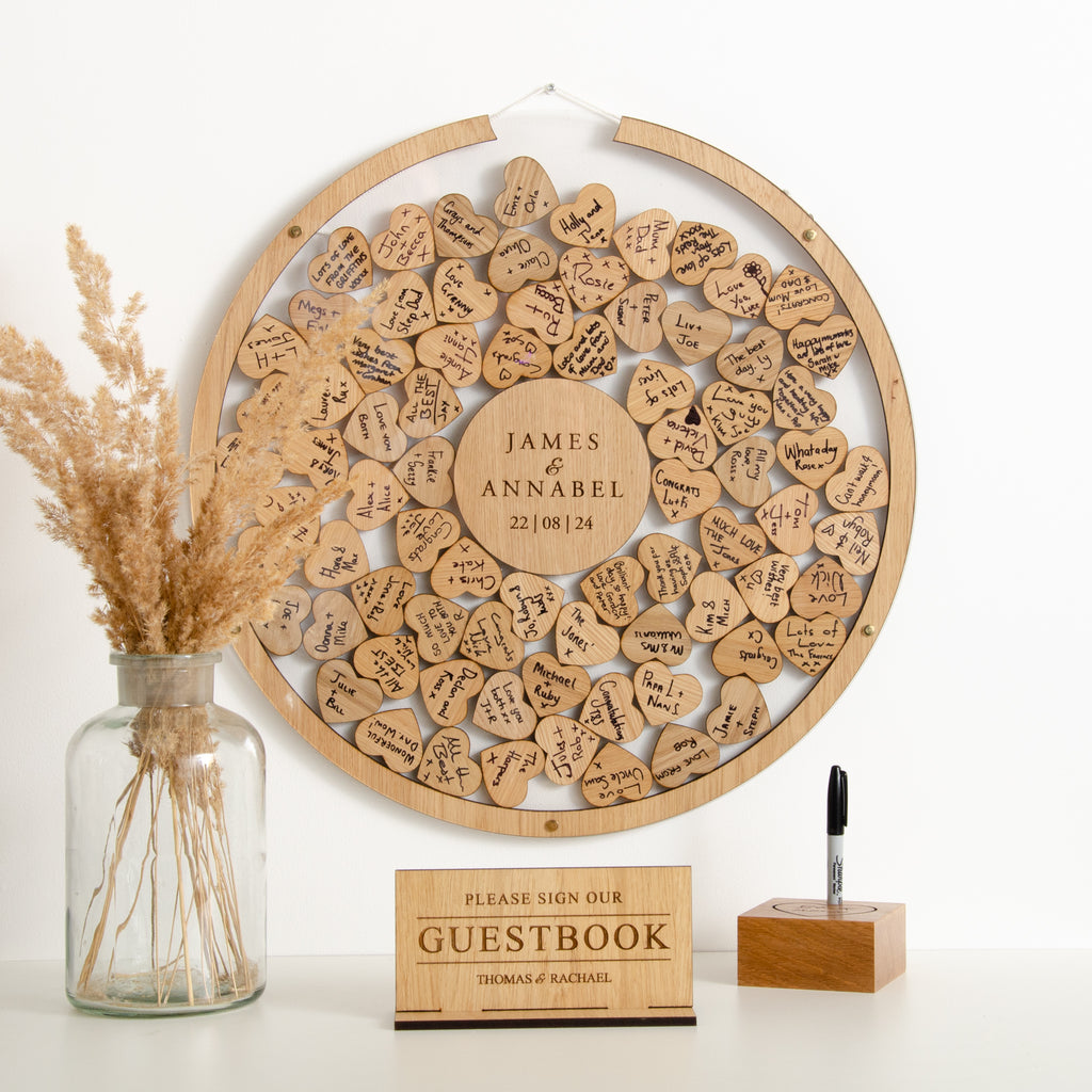 Alternative wedding dropbox guestbook – Stag Design