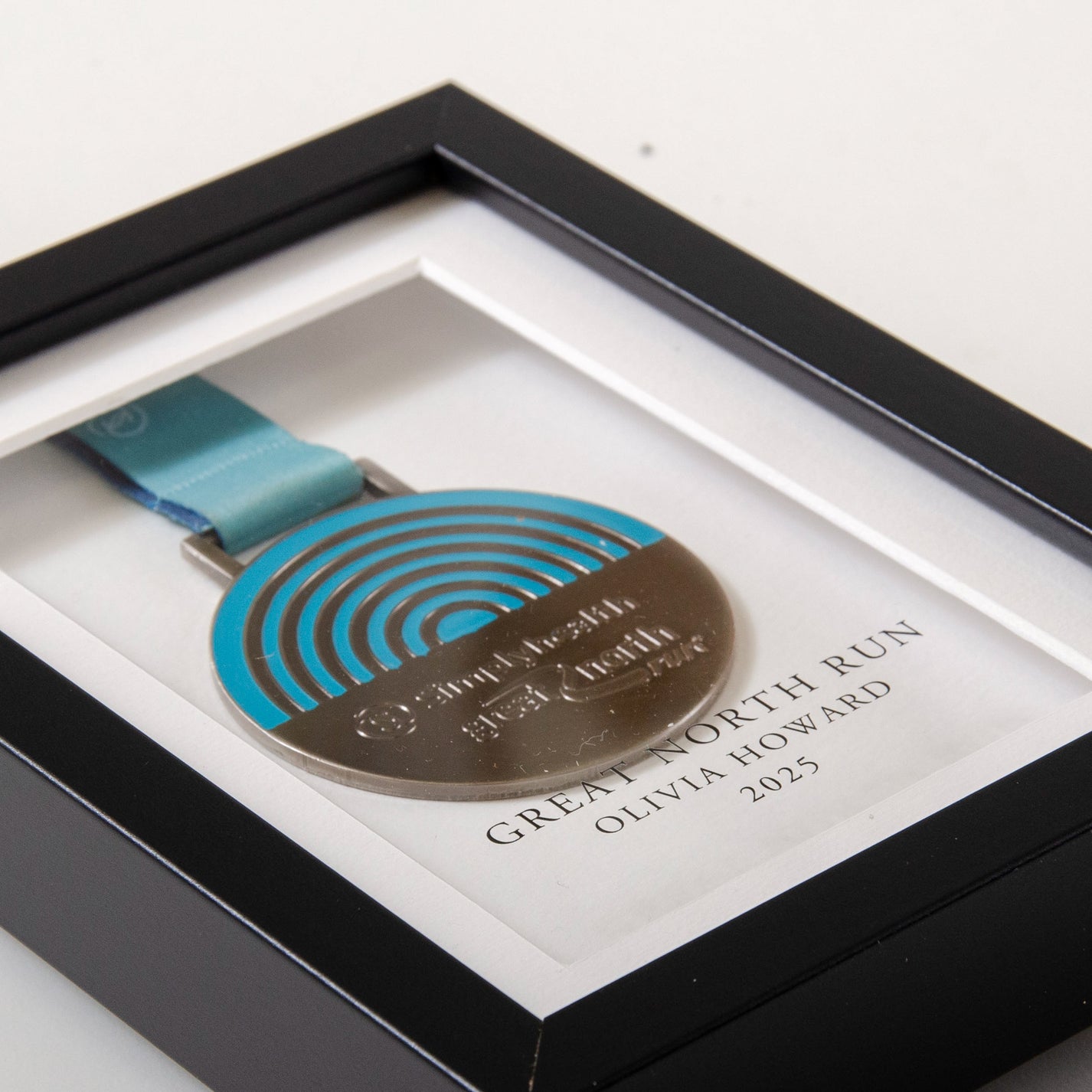 Personalised medal display frame – Stag Design