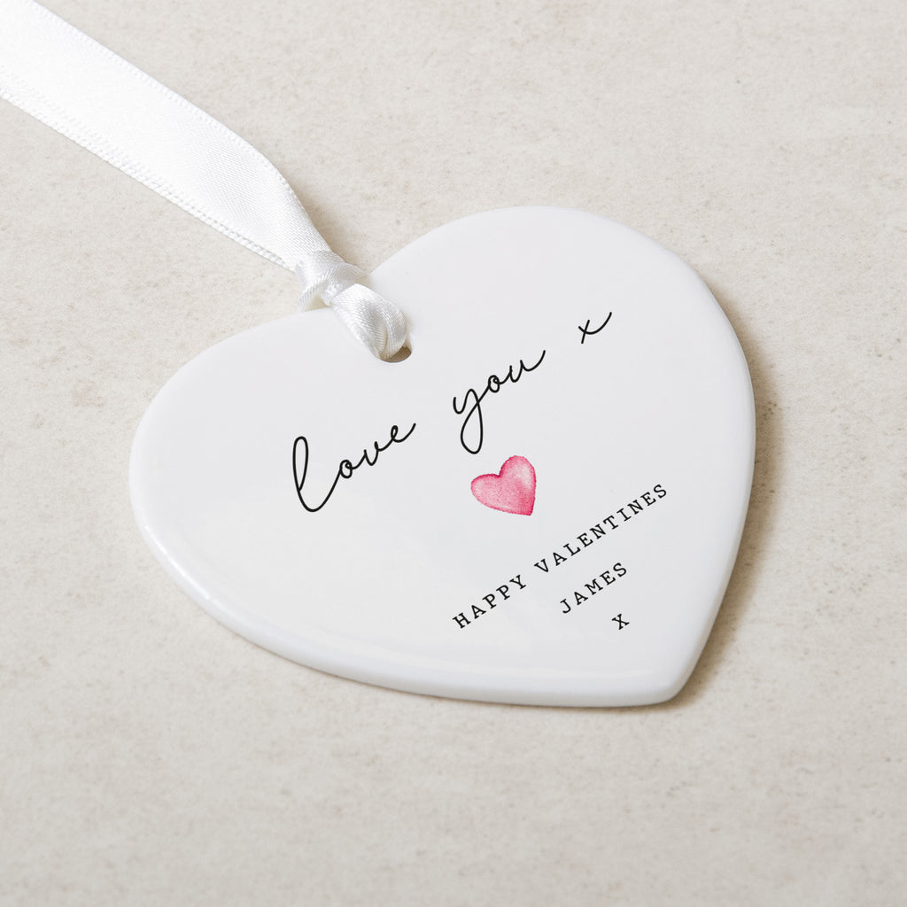 NEW! Valentines love heart ornament gift – Stag Design