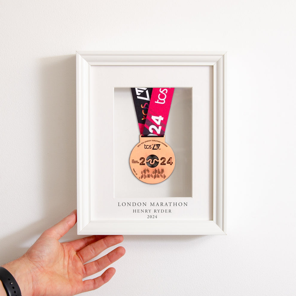 Personalised medal frame – Stag Design