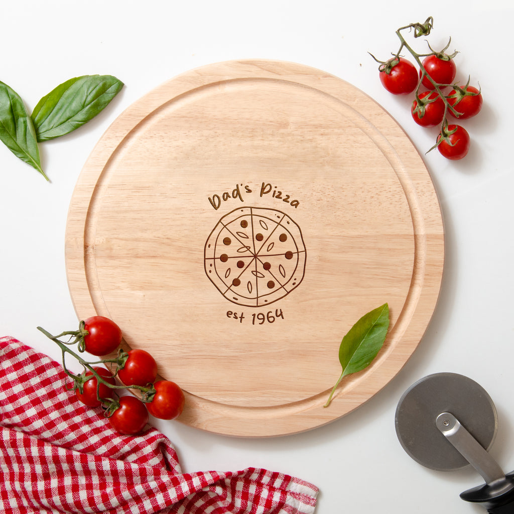 NEW! Personalised Pizza Board – Stag Design