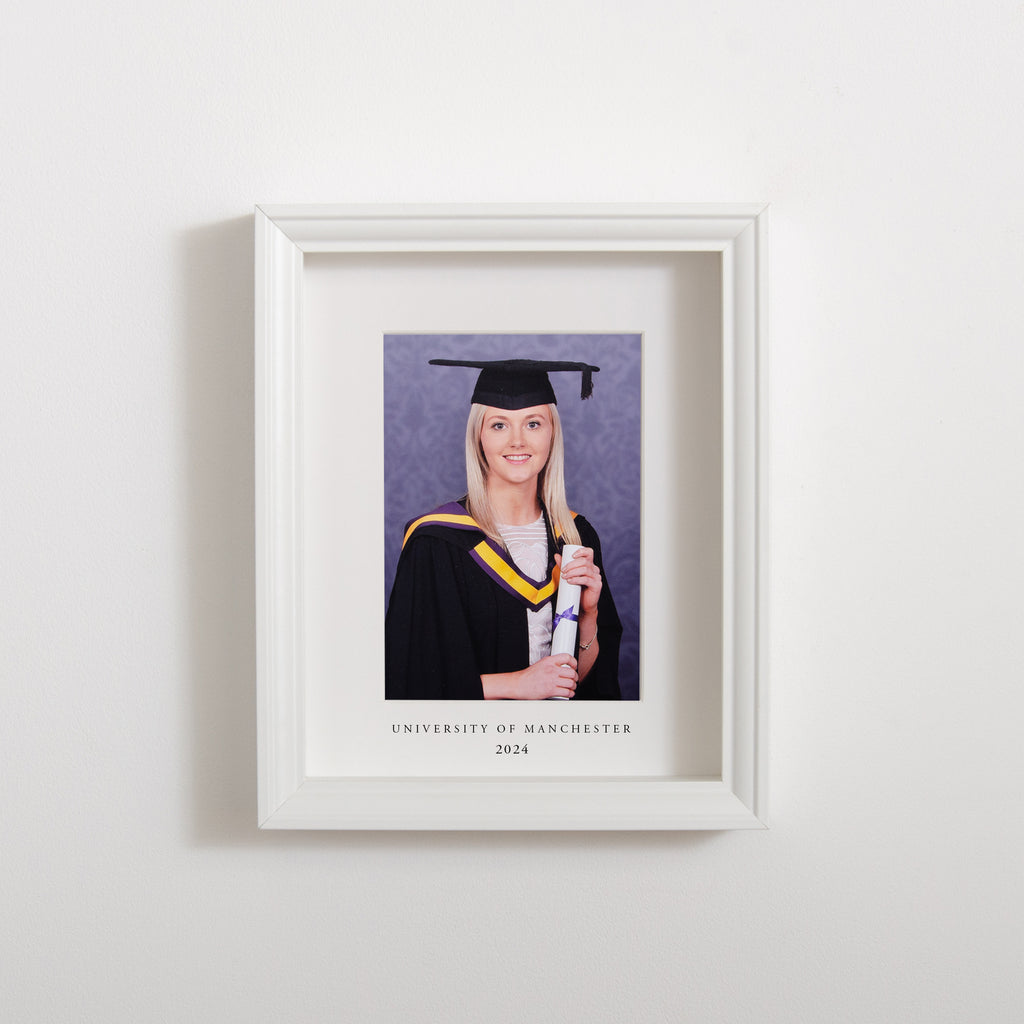 NEW! Personalised graduation photo frame – Stag Design