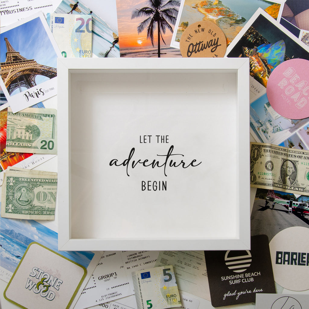 Let the adventure begin memory box – Stag Design