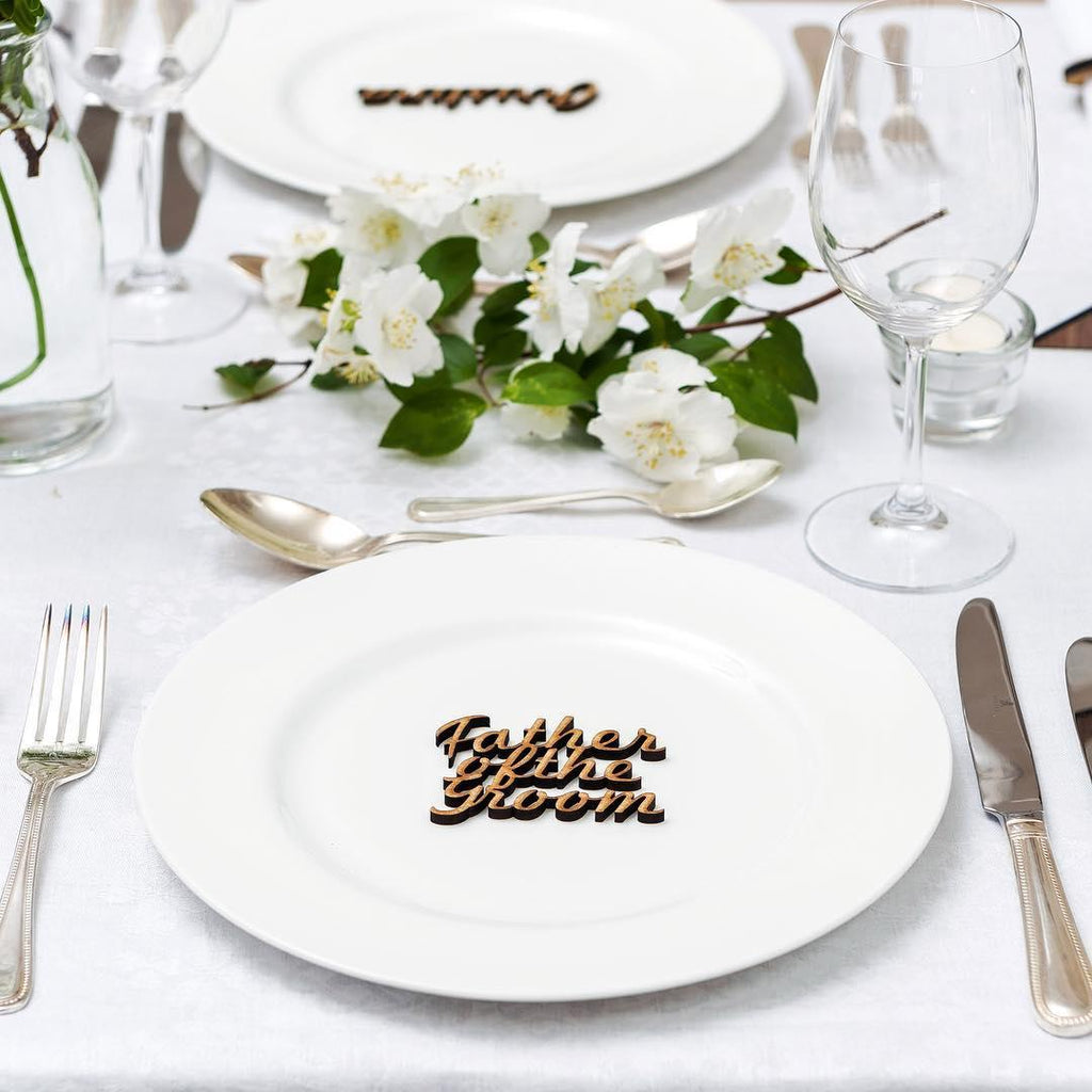 Table place names - for weddings and all special occasions – Stag Design
