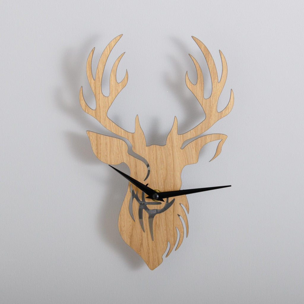 Stag head clock – Stag Design