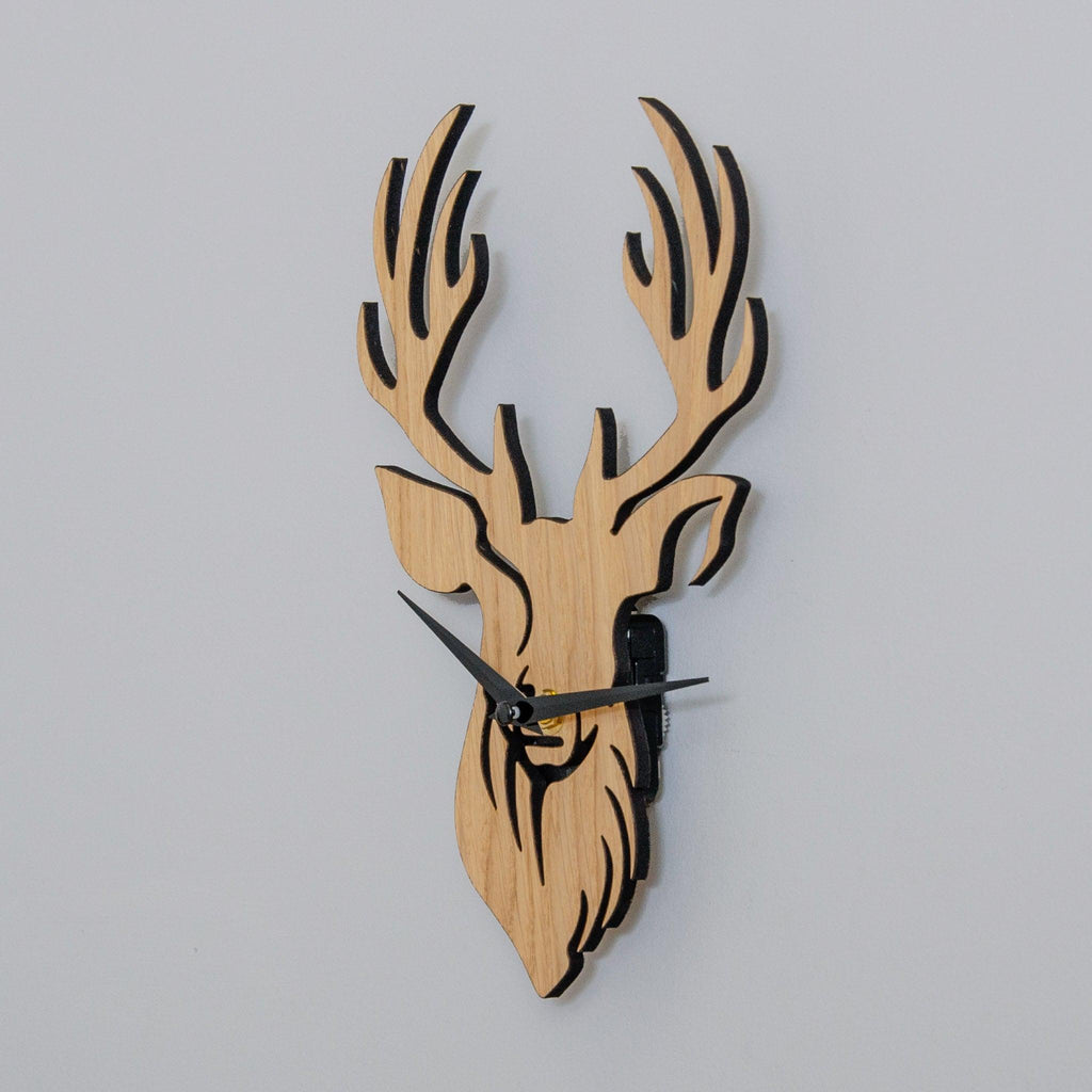 Stag head clock – Stag Design