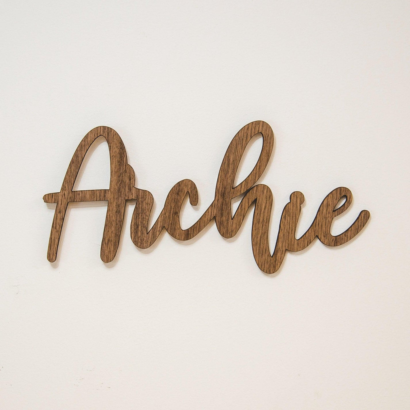 Personalised Wooden Wall Art Sign – Stag Design