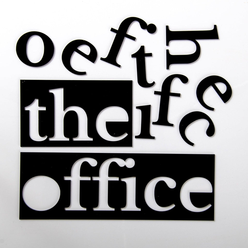 The Office Wall Art Sign – Stag Design
