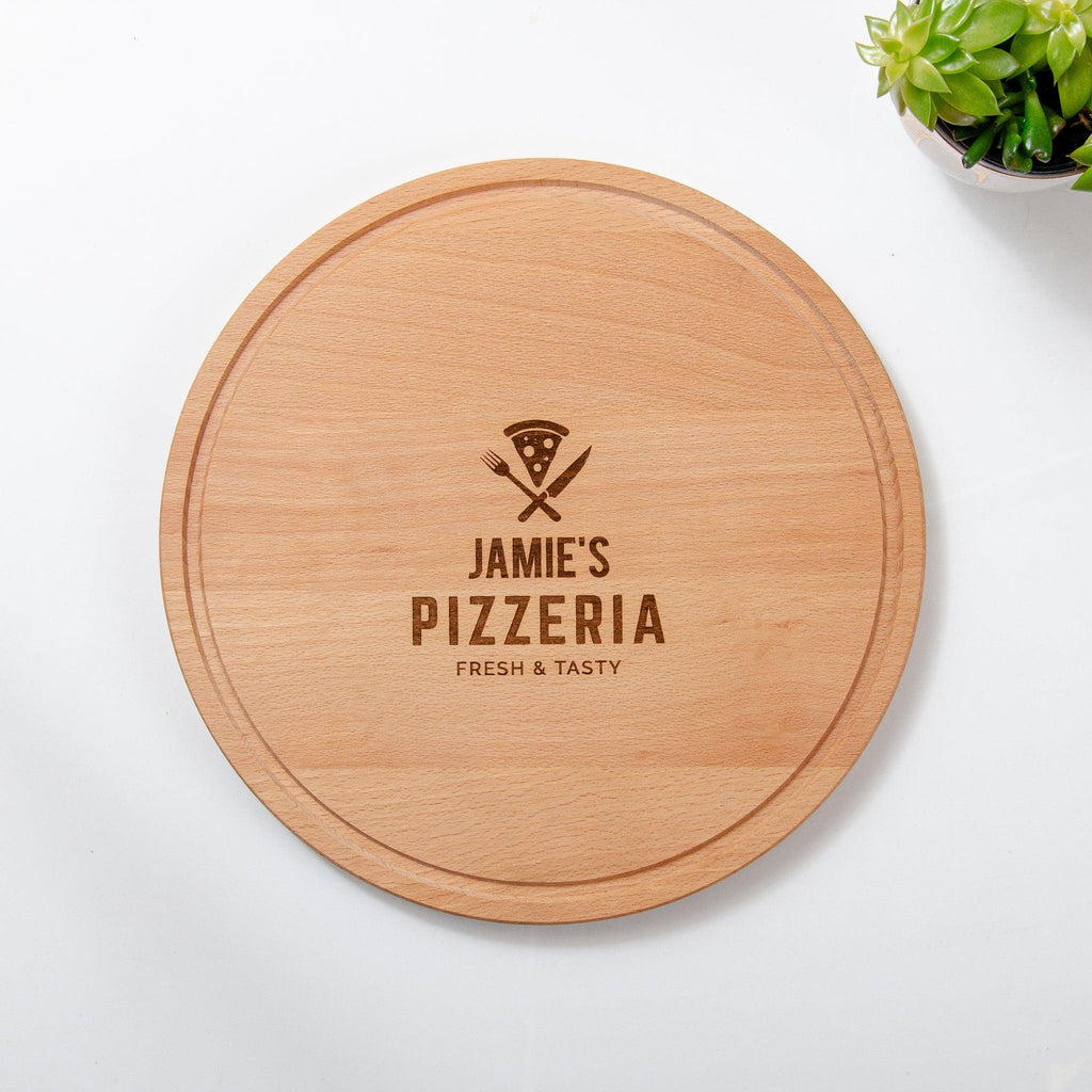 Personalised Pizza Serving Board – Stag Design