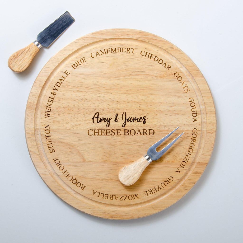 Personalised cheese board – Stag Design