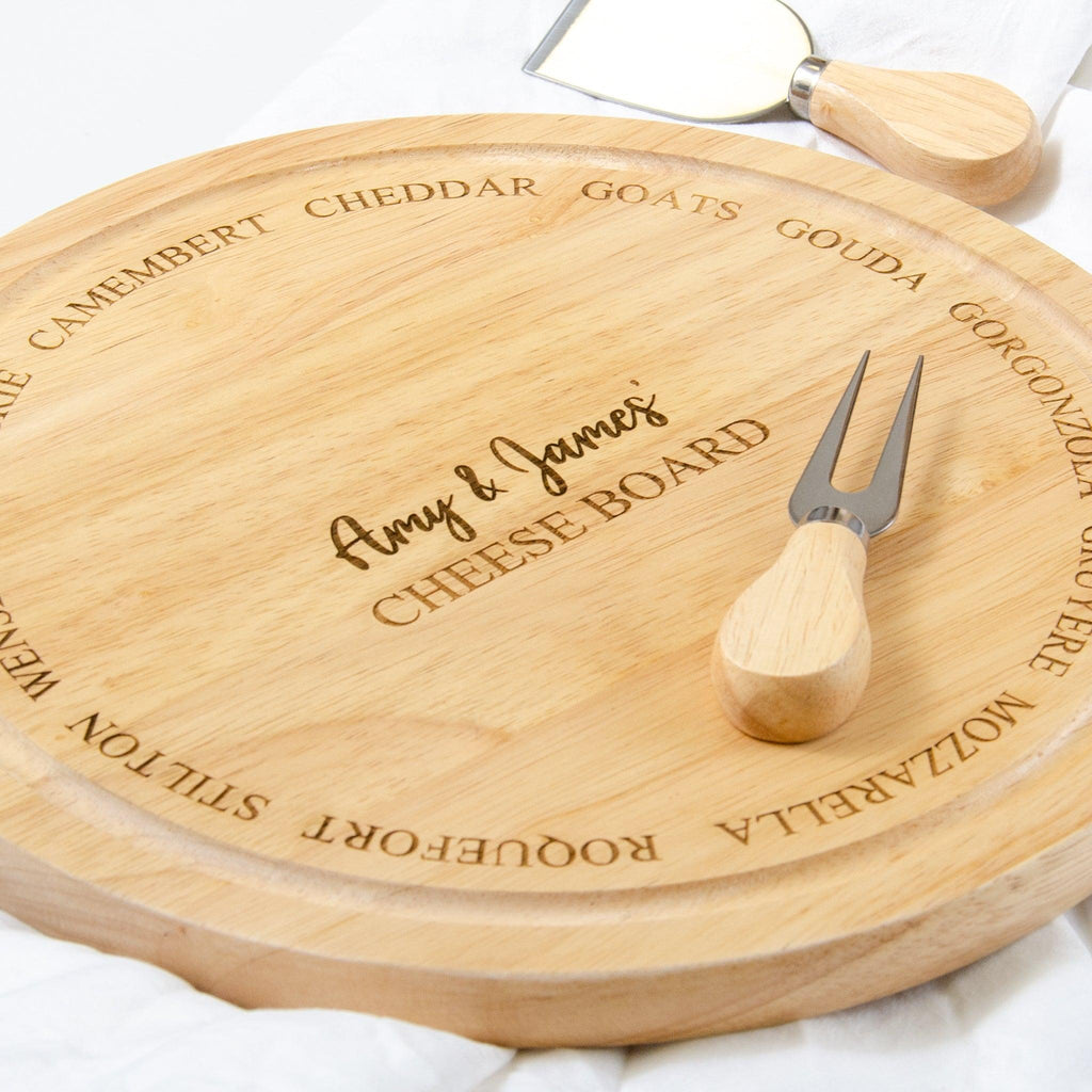 Personalised cheese board – Stag Design