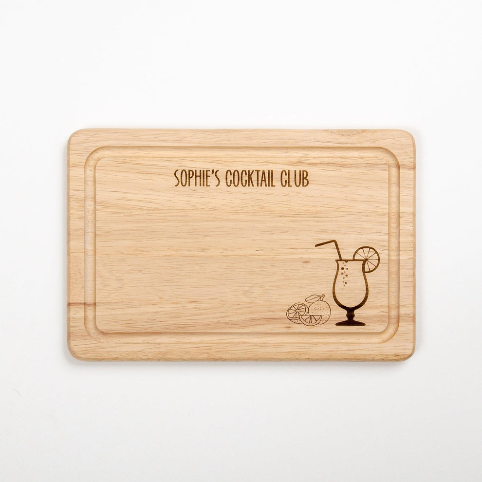 Gin Chopping Board – Stag Design
