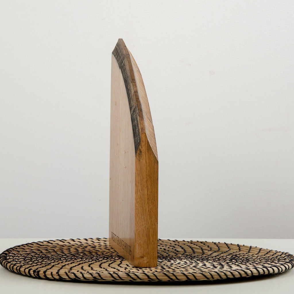 Whisky cask chopping board – Stag Design