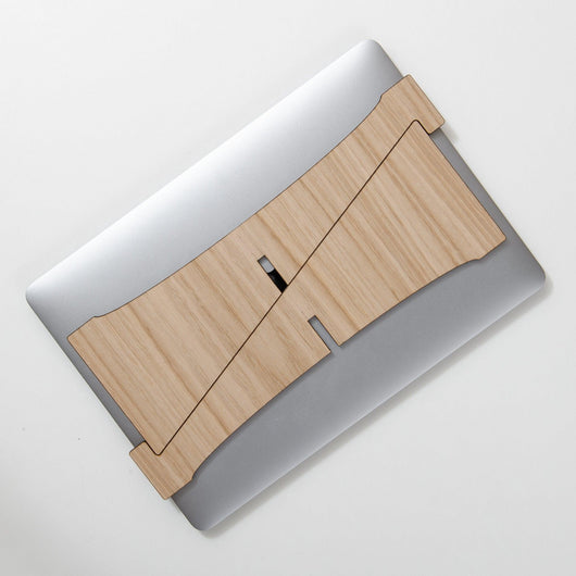 Eco wooden laptop stand – Stag Design