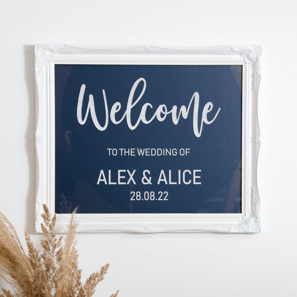 Personalised Welcome Sign – Stag Design