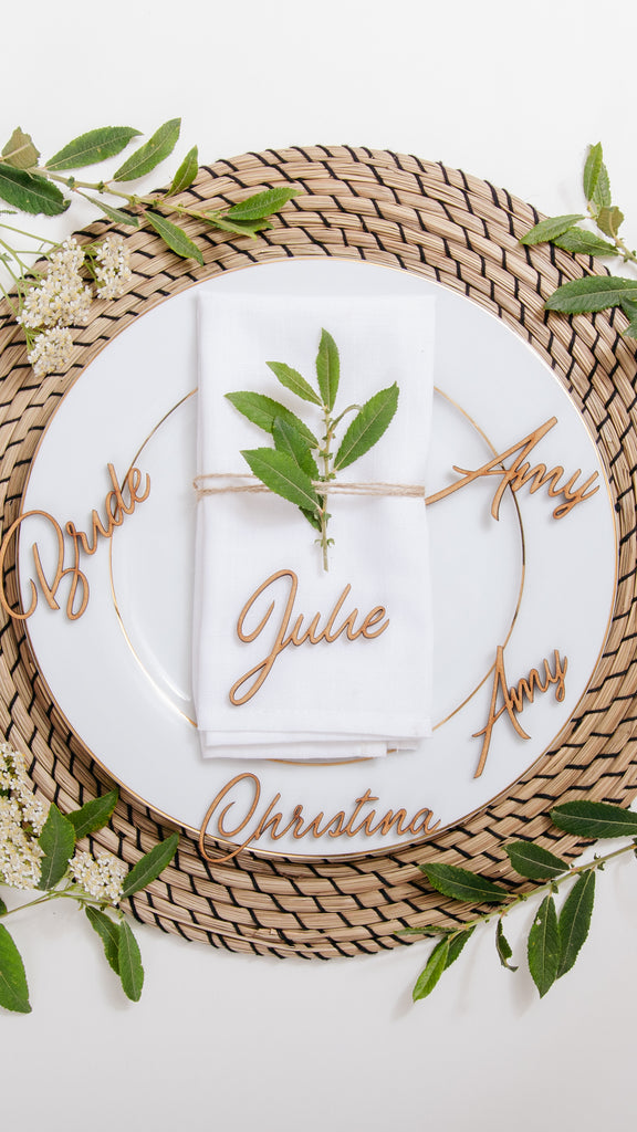 Table place names – Stag Design