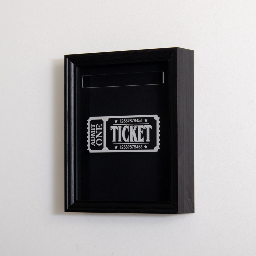 Ticket memory box frame – Stag Design