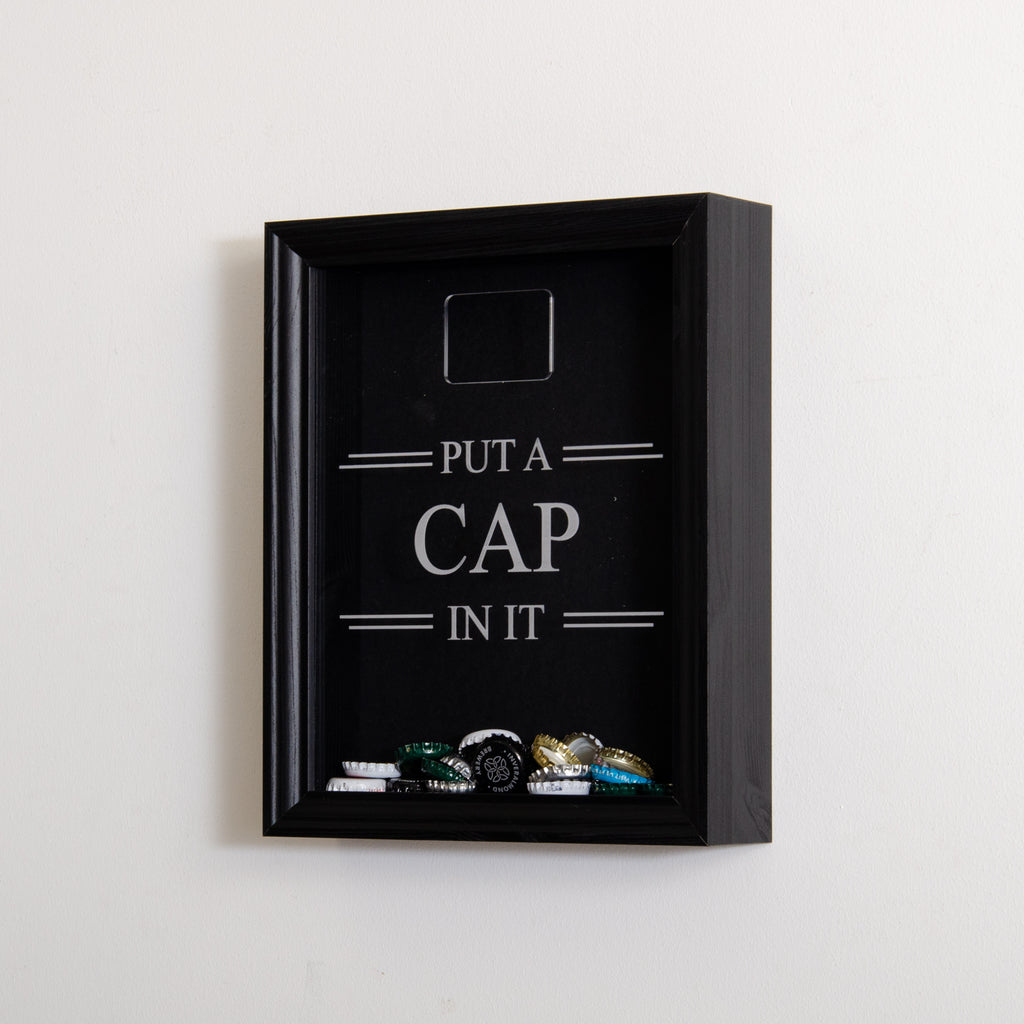 'Put a cap in it' frame – Stag Design