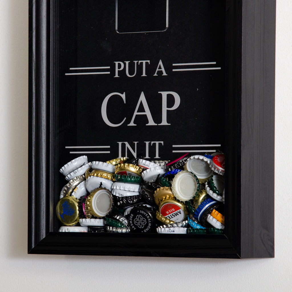'Put a cap in it' frame – Stag Design