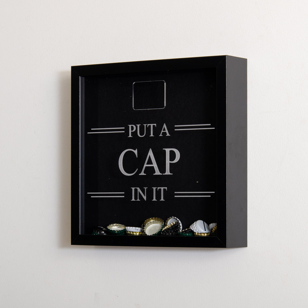 'Put a cap in it' frame – Stag Design