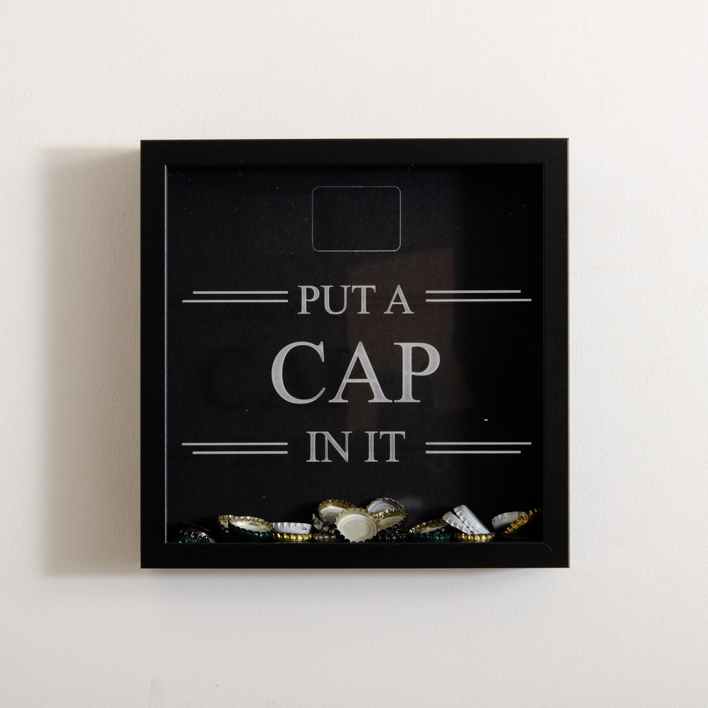 'Put a cap in it' frame – Stag Design