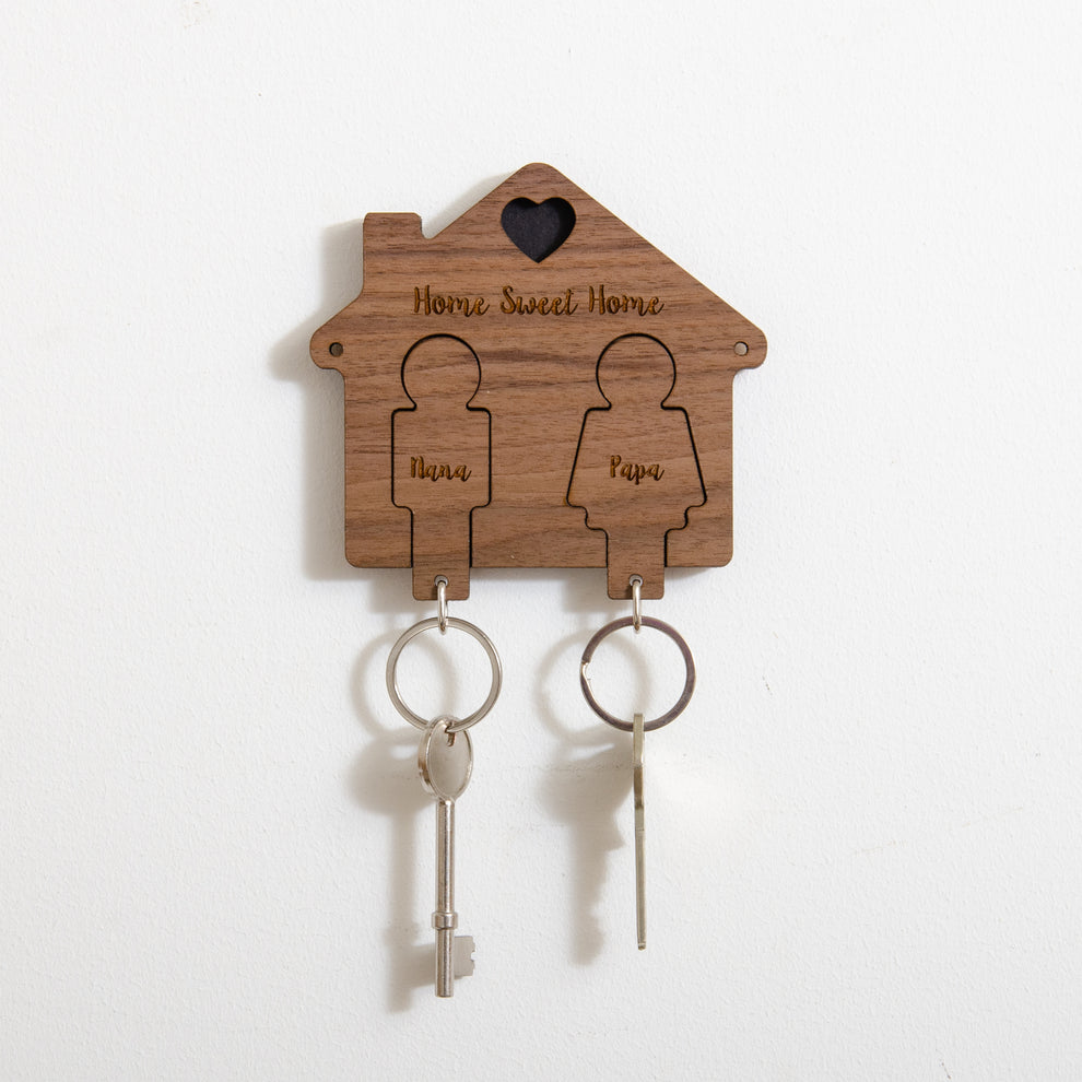 Personalised house key ring holder – Stag Design