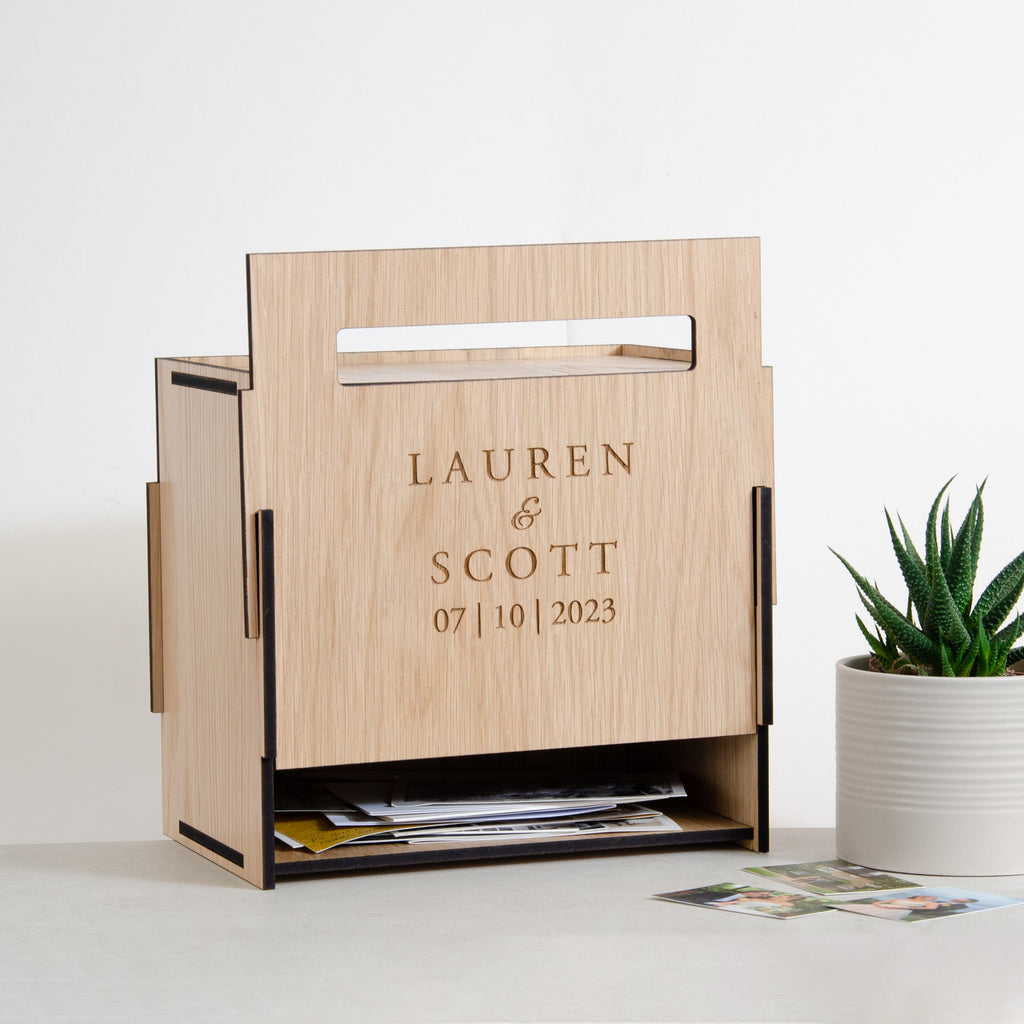Personalised post box for wedding cards – Stag Design