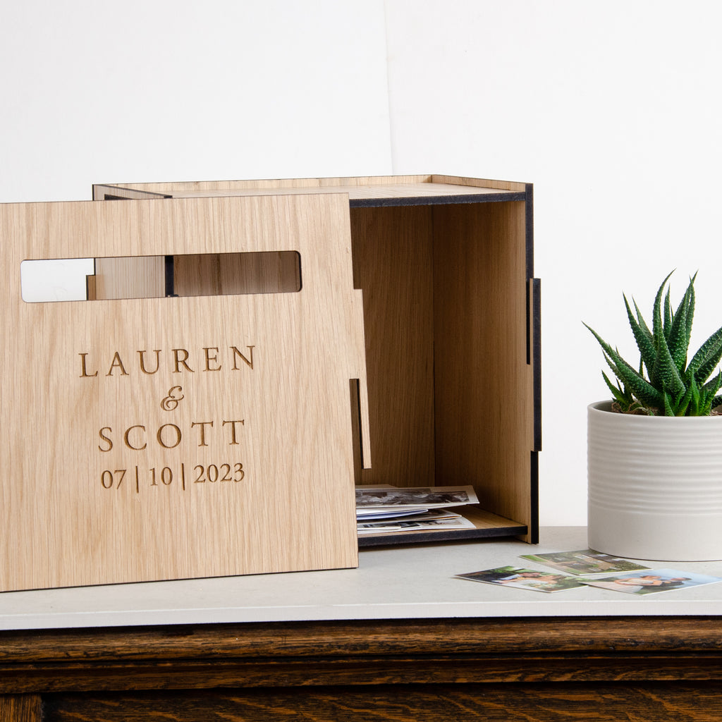 Personalised post box for wedding cards – Stag Design