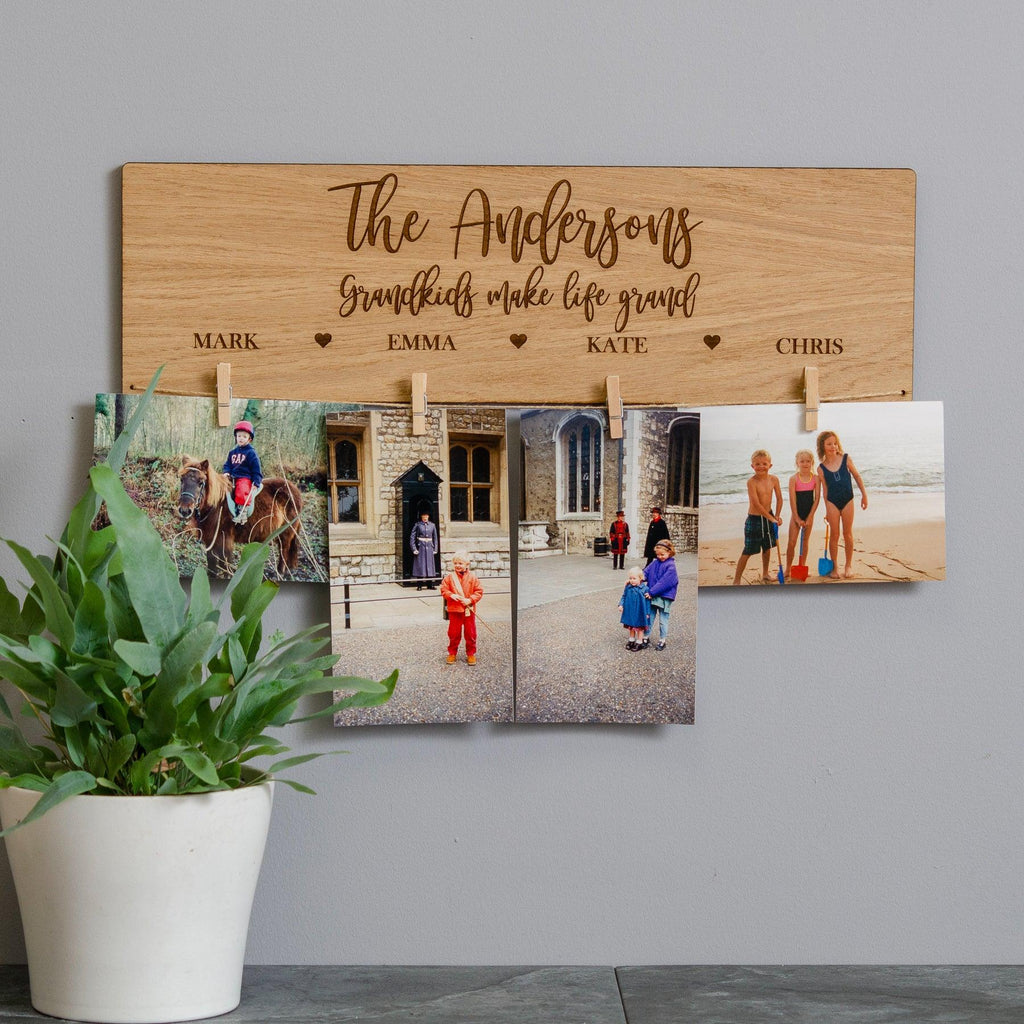 Hanging photo display board – Stag Design