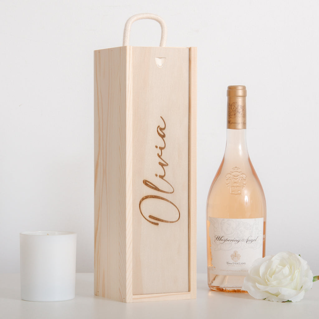 Personalised bottle gift box – Stag Design