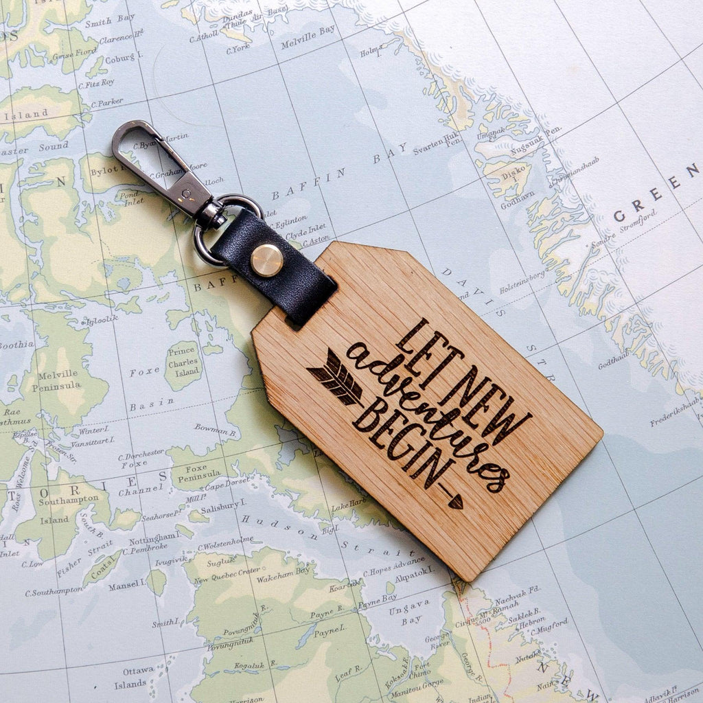Personalised luggage tag – Stag Design