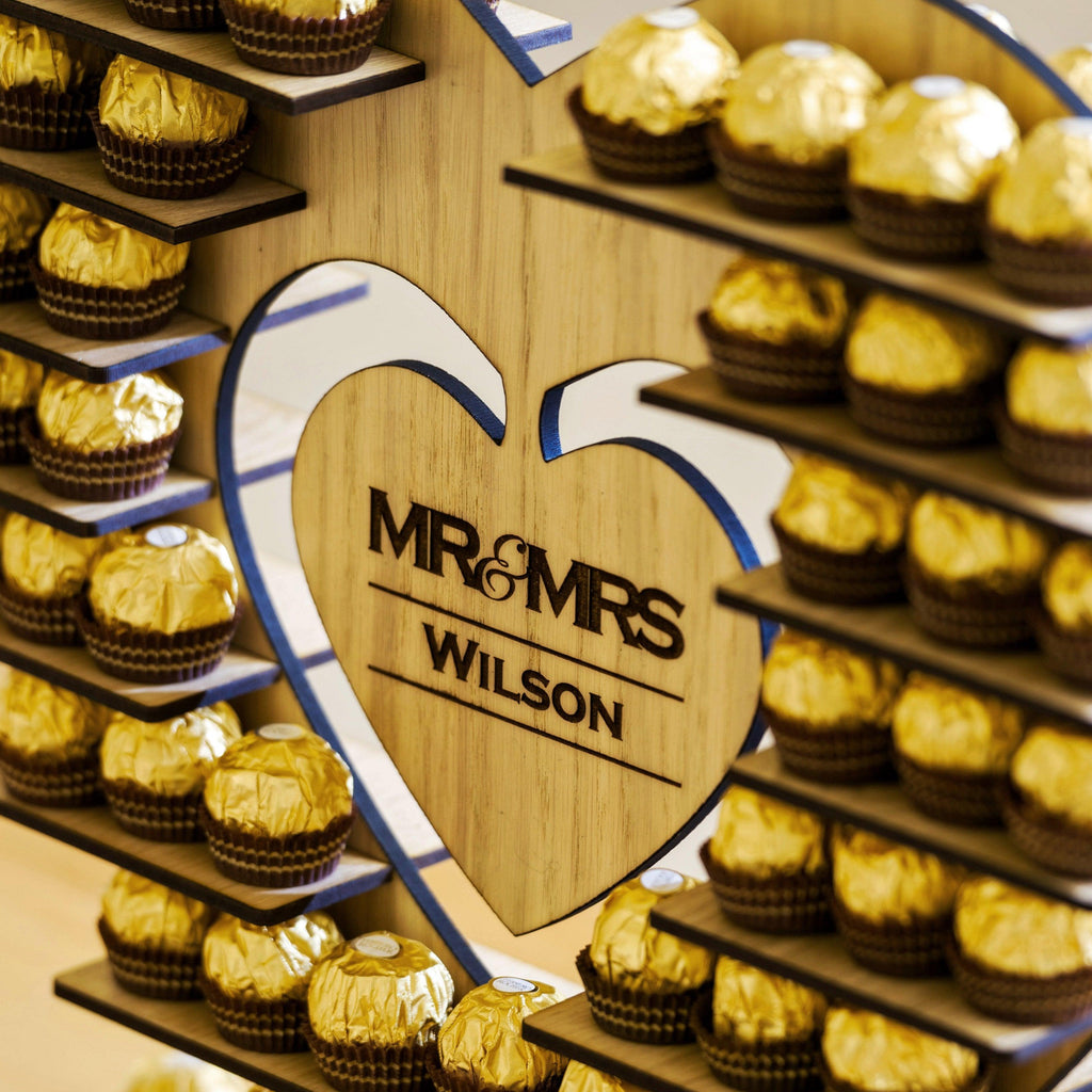 Personalised Ferrero Rocher stand for weddings and celebrations – Stag ...