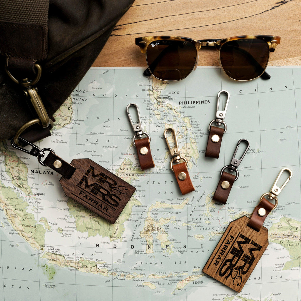 Personalised luggage tag – Stag Design