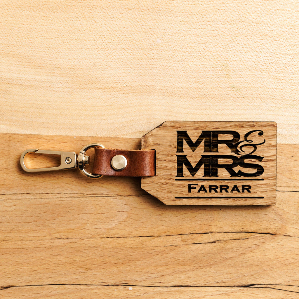 Personalised luggage tag – Stag Design