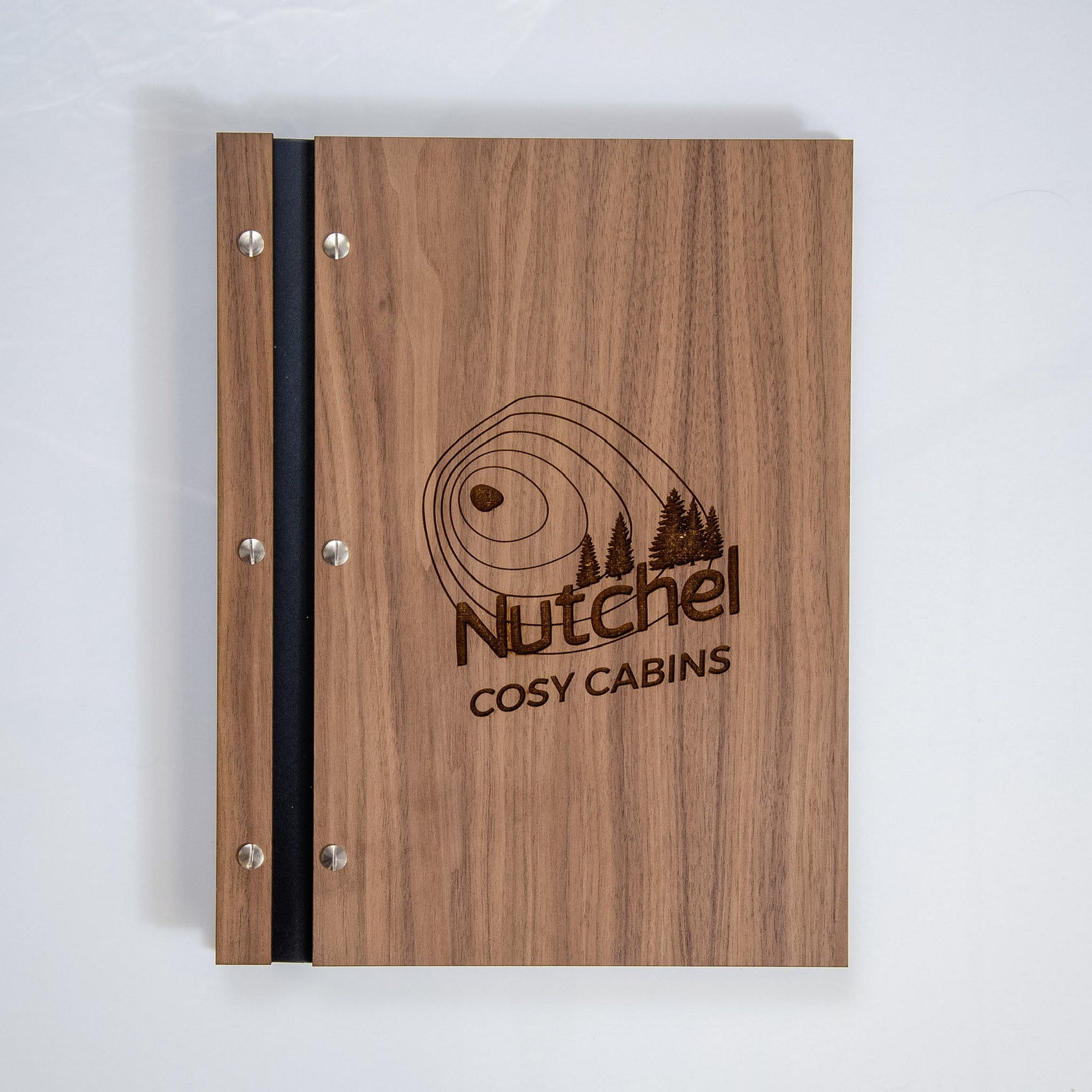 Personalised wooden A4 portfolio – Stag Design