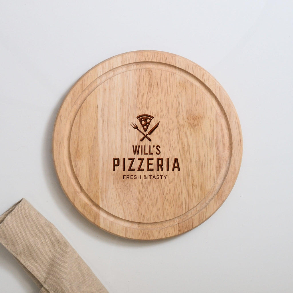 Personalised Pizza Serving Board – Stag Design