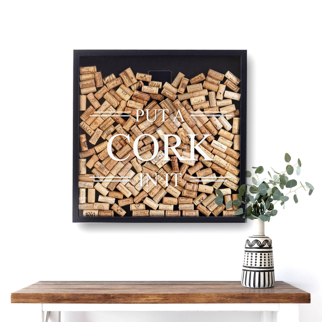 Extra large cork memory box frame – Stag Design