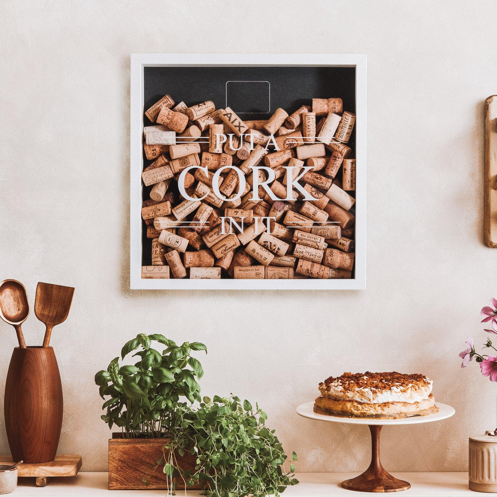 Large cork memory box frame – Stag Design