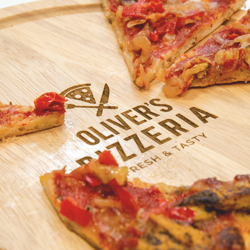 Personalised Pizza Serving Board – Stag Design